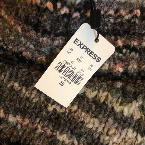 Express | Sweaters | Nwt Express Balloon Sleeve Crew Neck Sweater ...